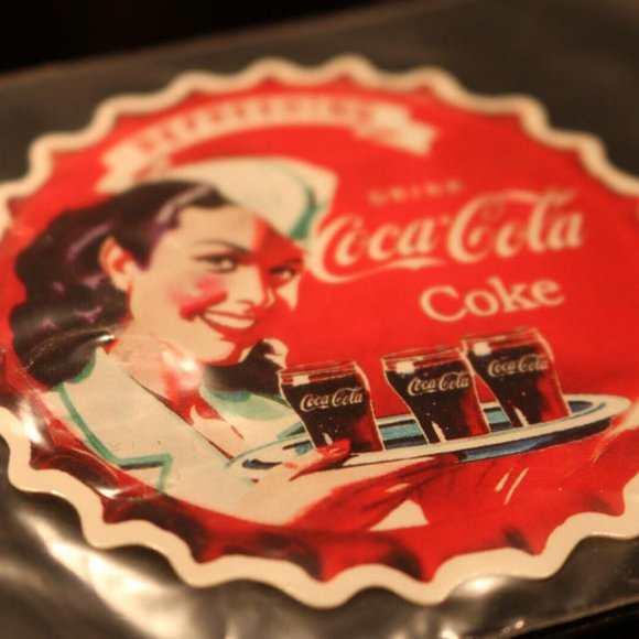 Coca Cola | Other | Coca Cola Vintage Stickers Decals Woman Bottle ...